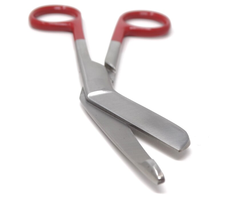 Bandage Scissors 5.5 Stainless Steel Red Color Handle - Etsy
