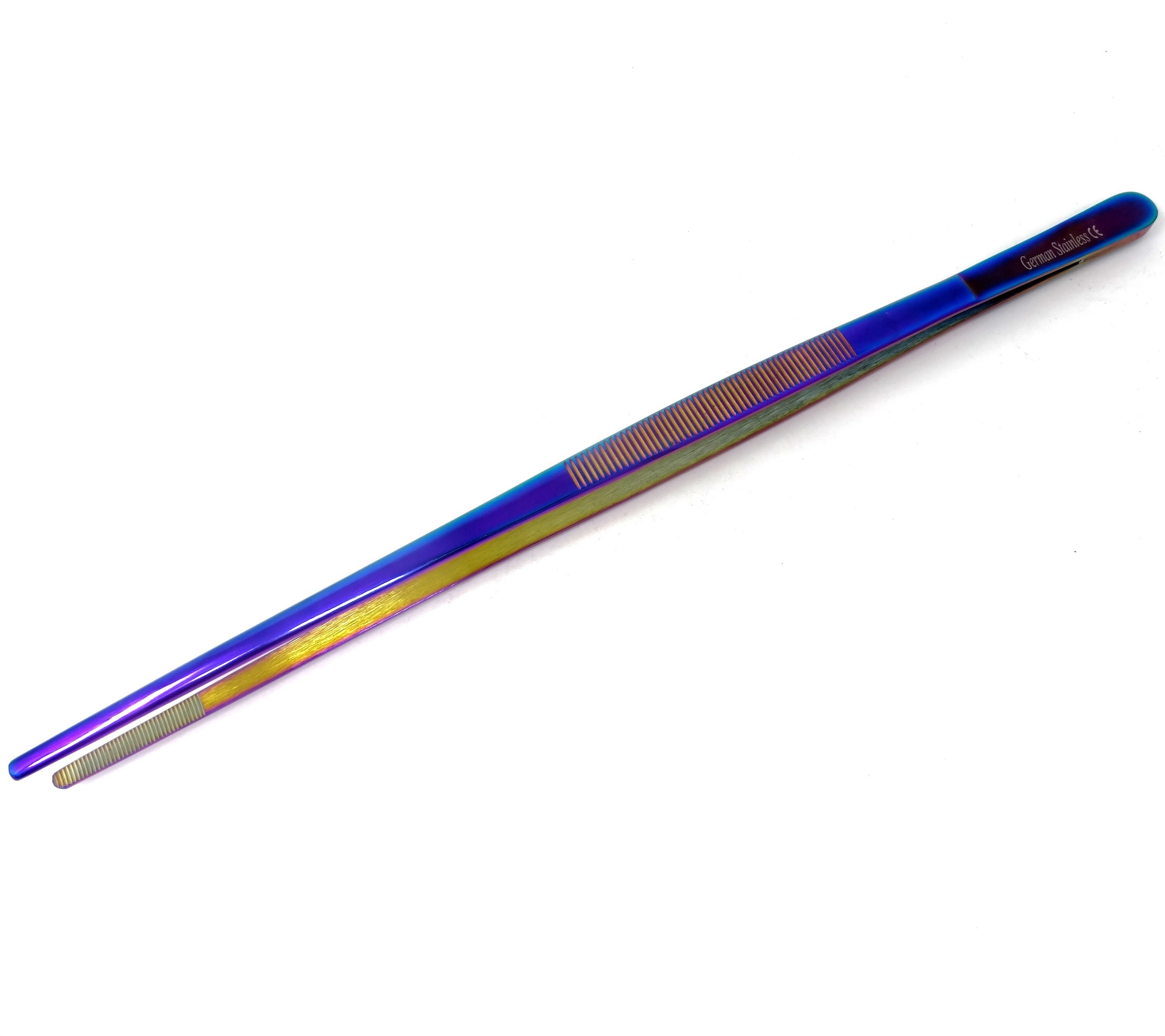 Angled Tweezers 12 Stainless Steel Extended Reach - Etsy