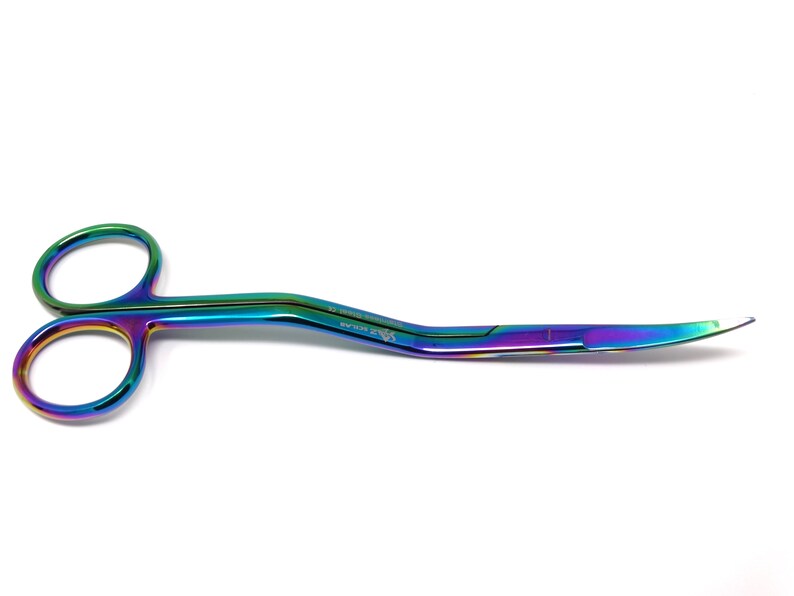 Double Curve Lace Making and Embroidery Scissors 6.5