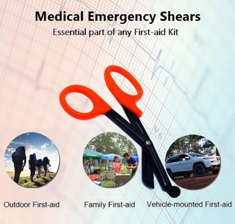 Firefighter Gift Fire & Rescue Scissors Orange Handle With Fluoride ...