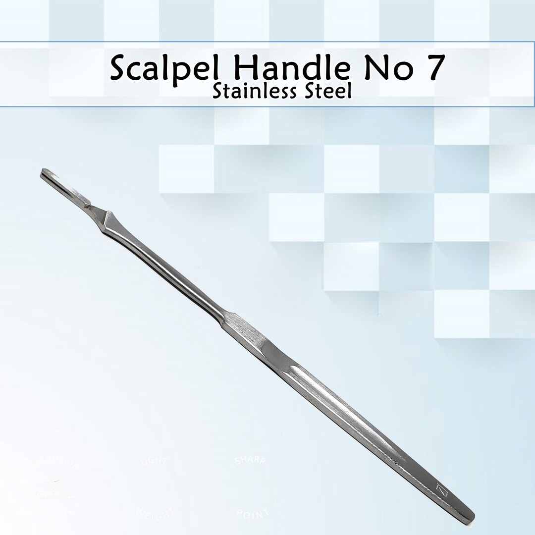 Scalpel Handle Knife No.7, Stainless Steel - Etsy