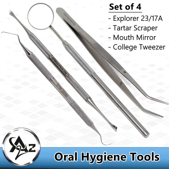 Stainless Steel Oral Care Hygiene Tools Gift for Dental - Etsy