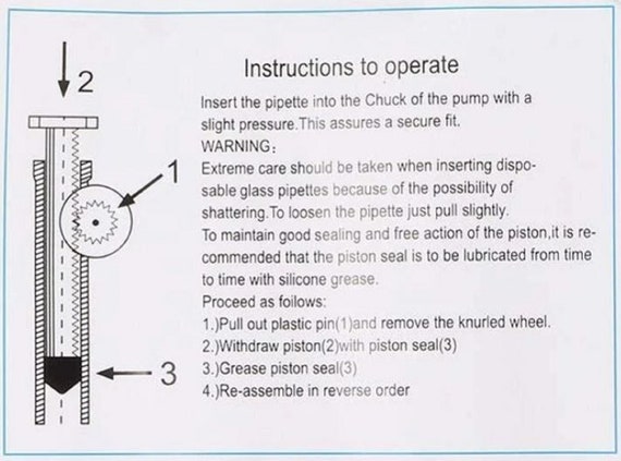 Glass Pipette Pumps
