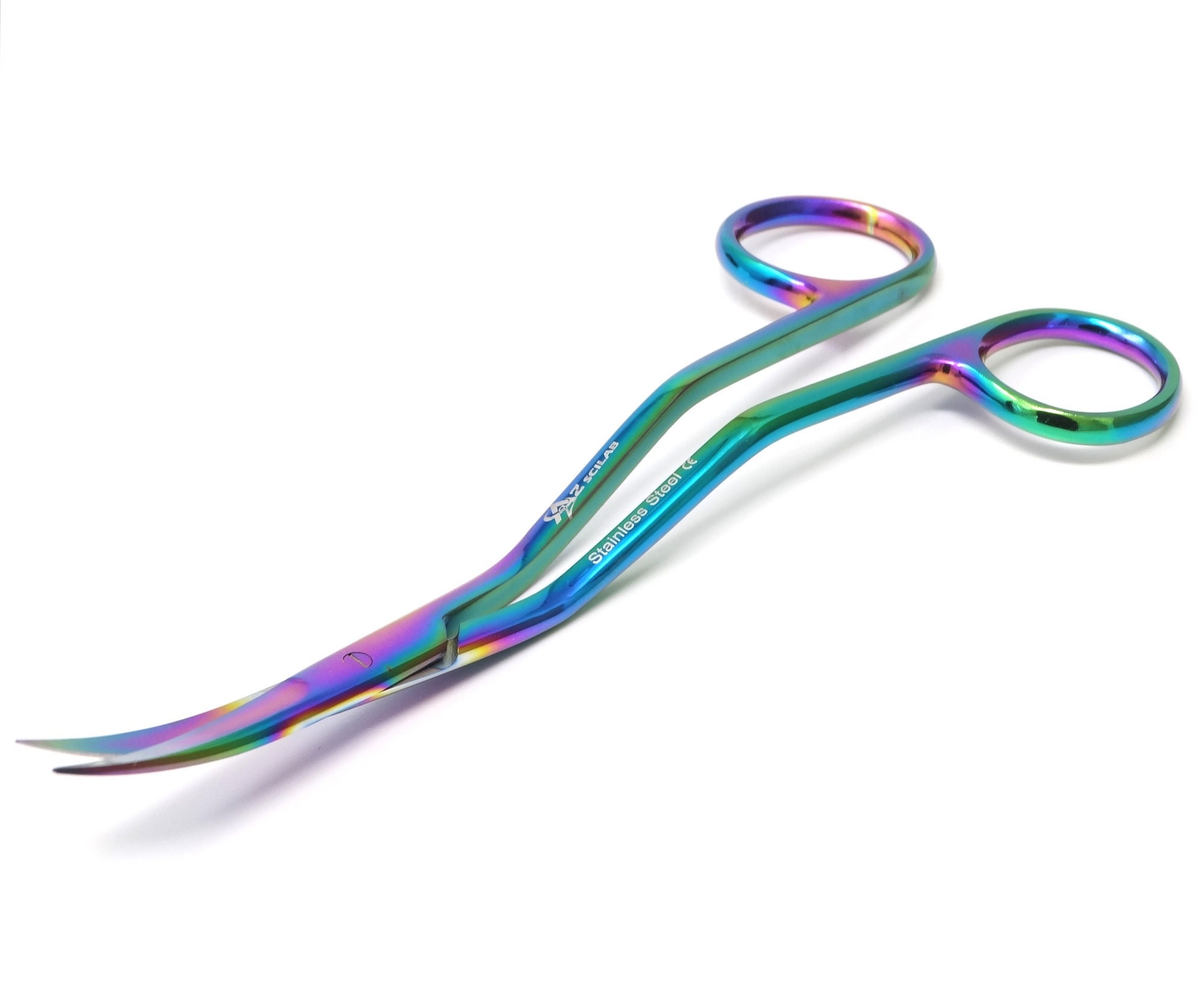 Double Curve Lace Making and Embroidery Scissors 6.5