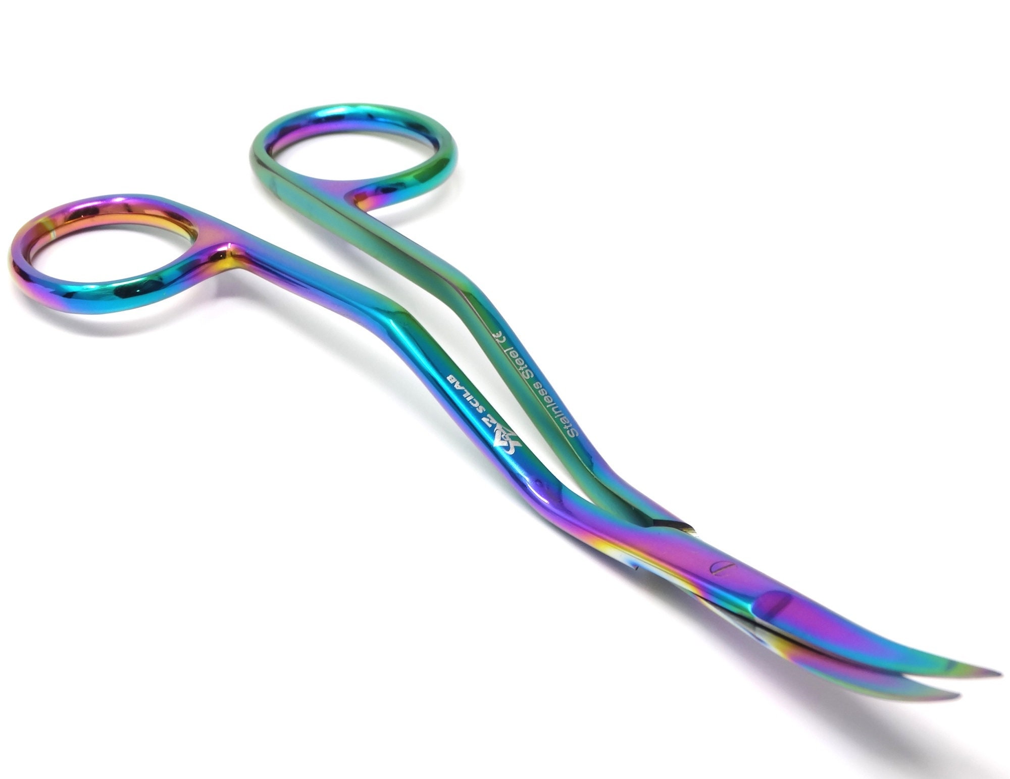 Double Curve Lace Making and Embroidery Scissors 6.5