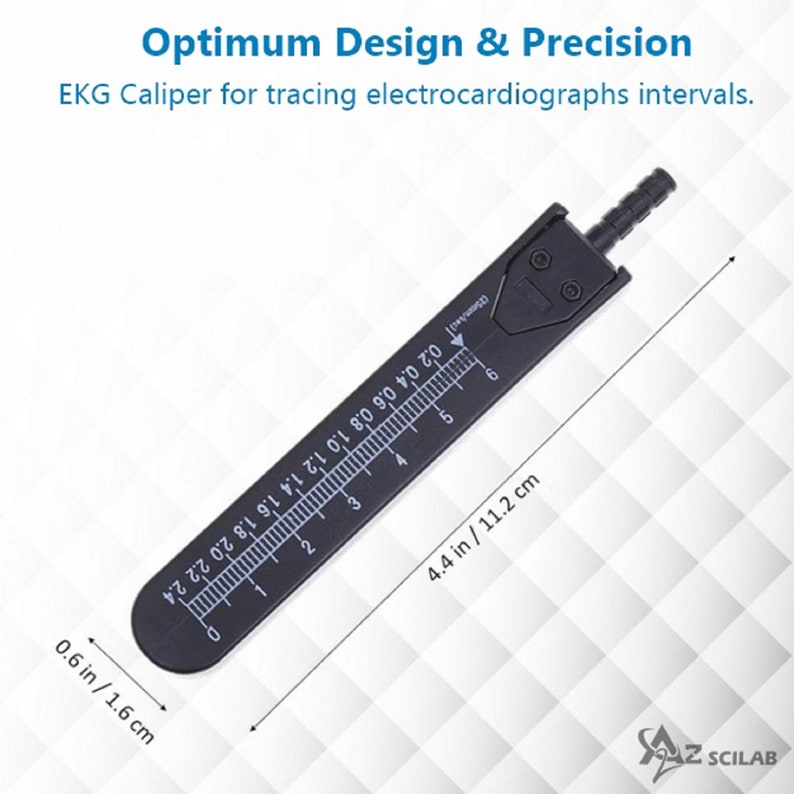 EKG ECG Black Caliper Compass Measurement Divider for - Etsy