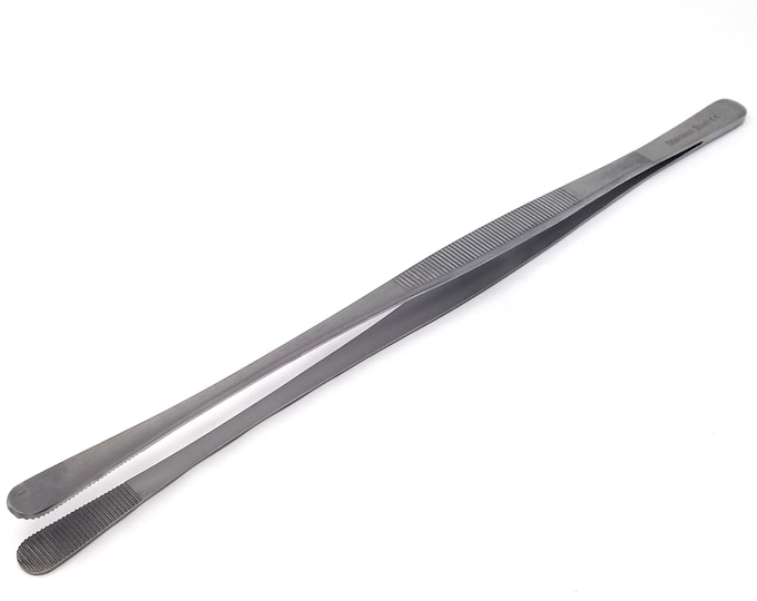 Retro Small Viners Stainless Steel Spring Loaded Serving Tongs, Tongs ...