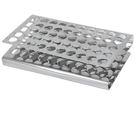 Stainless Steel Z Shaped Rack 17mm 50 Holes for Test Tubes | Etsy