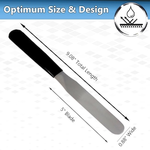 Plaster Mixing Lab Spatula With Polyvinylchloride (PVC) Comfort Handle ...