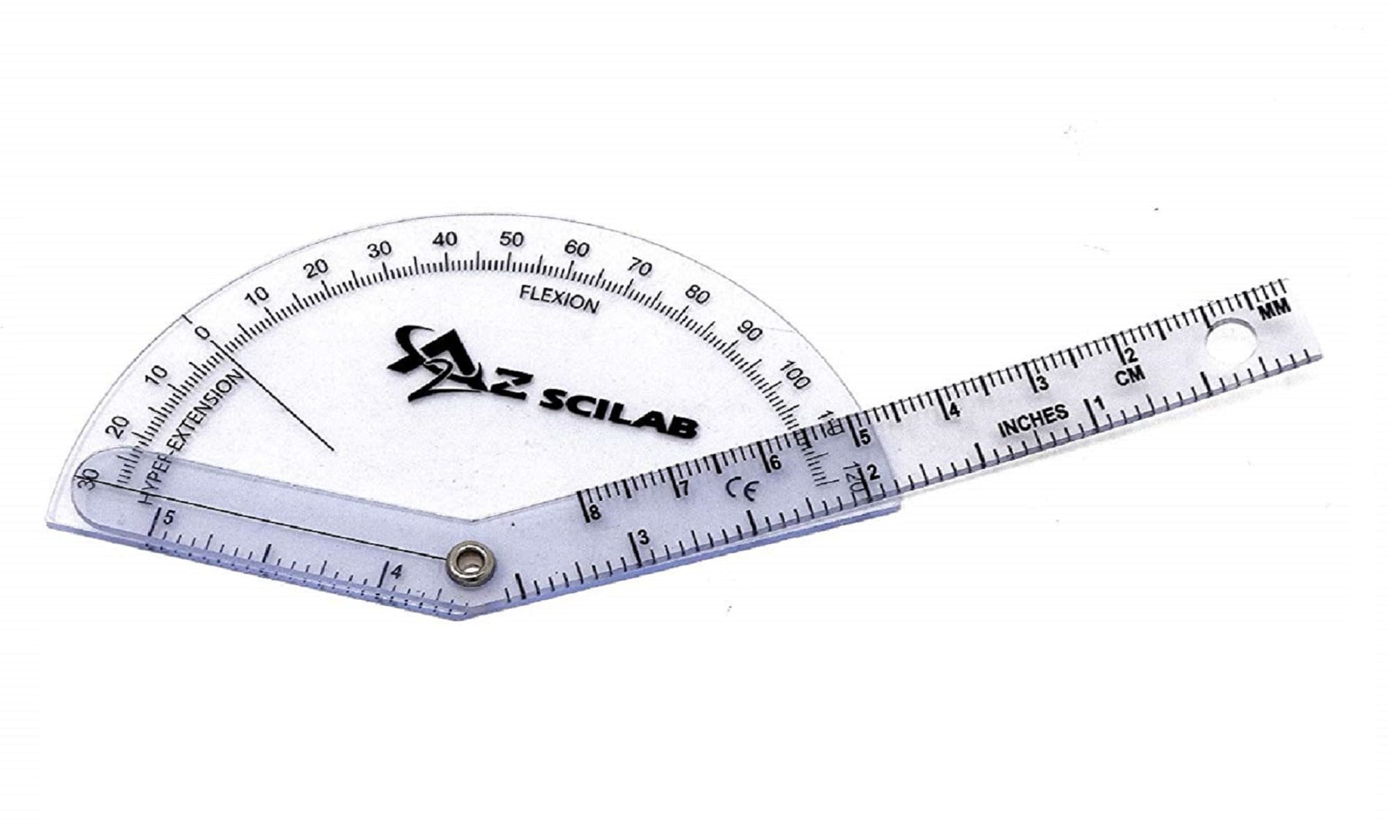 5.5 Finger Plastic Goniometer Angle Protractor Ruler | Etsy