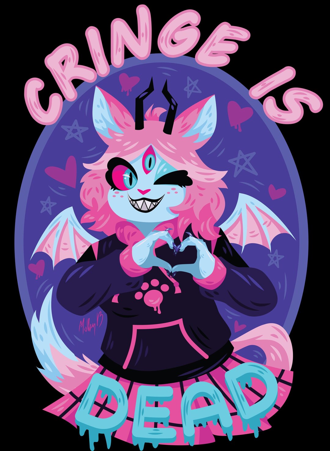 Emberlynn "cringe is Dead" Sticker - Etsy