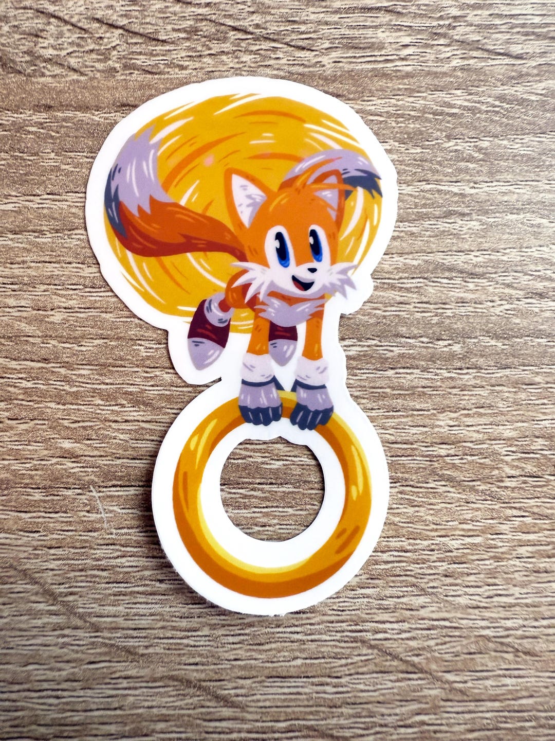 Tails From Sonic the Hedgehog Sticker - Etsy