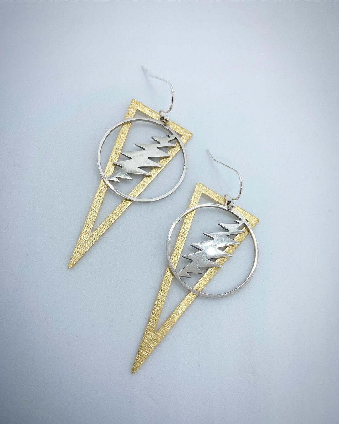 13 Point Bolt and Gold - Etsy