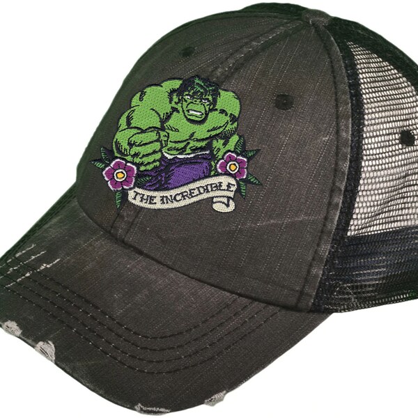 Hulk Hat - Etsy