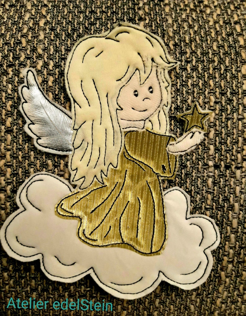 Engel Doodle Stickdatei - Etsy.de