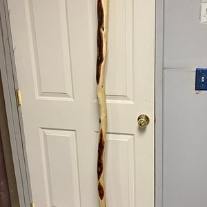 Diamond Willow Staff/walking Stick/mattah - Etsy