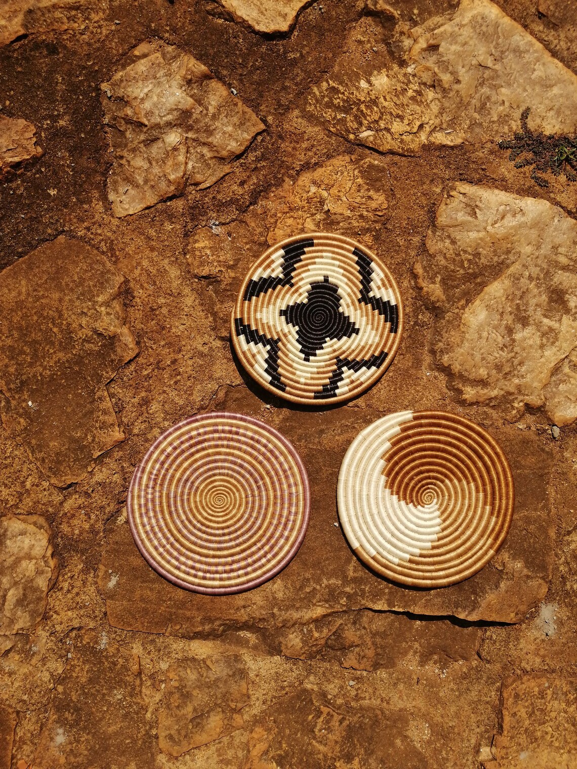 African Table Mats African Set / Wall Hanging Boho Mats / - Etsy