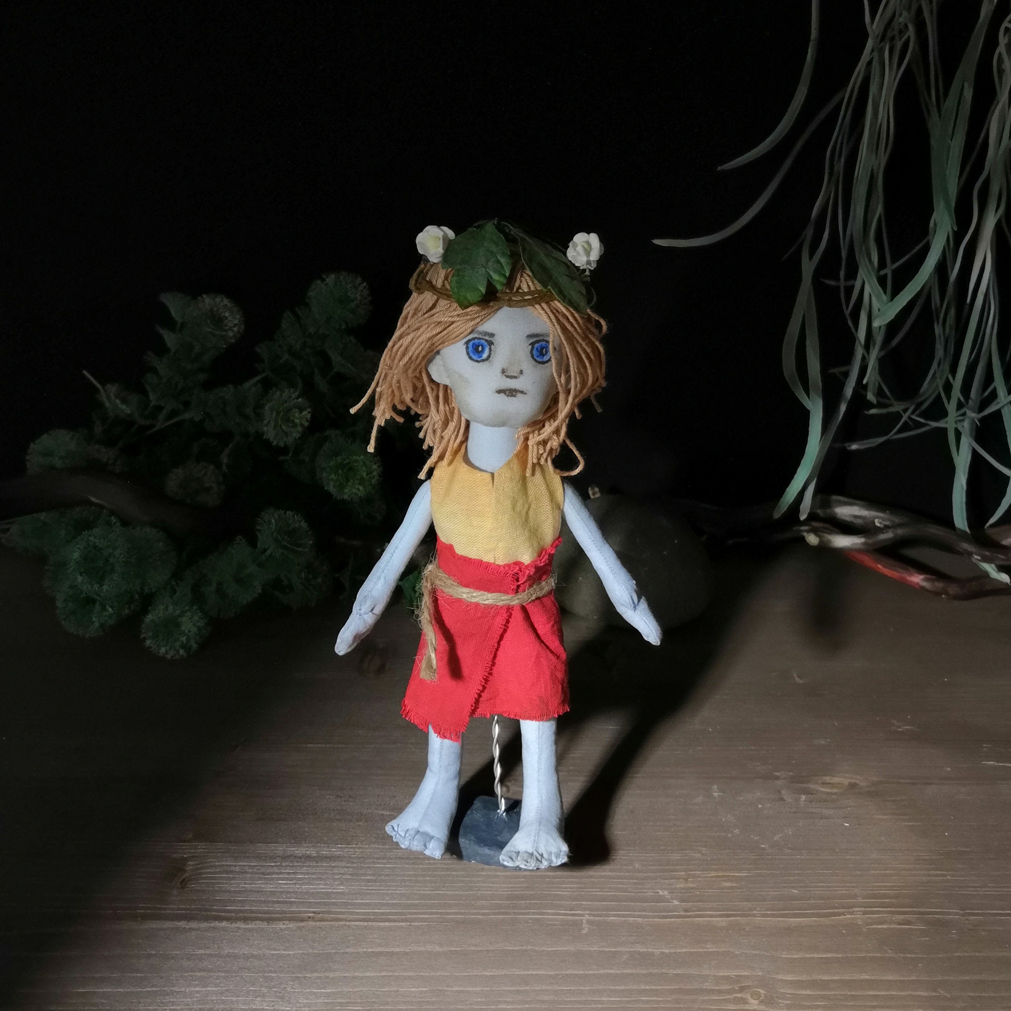 Witcher Godling Sarah Art Rag doll Gift for gamers geeks | Etsy