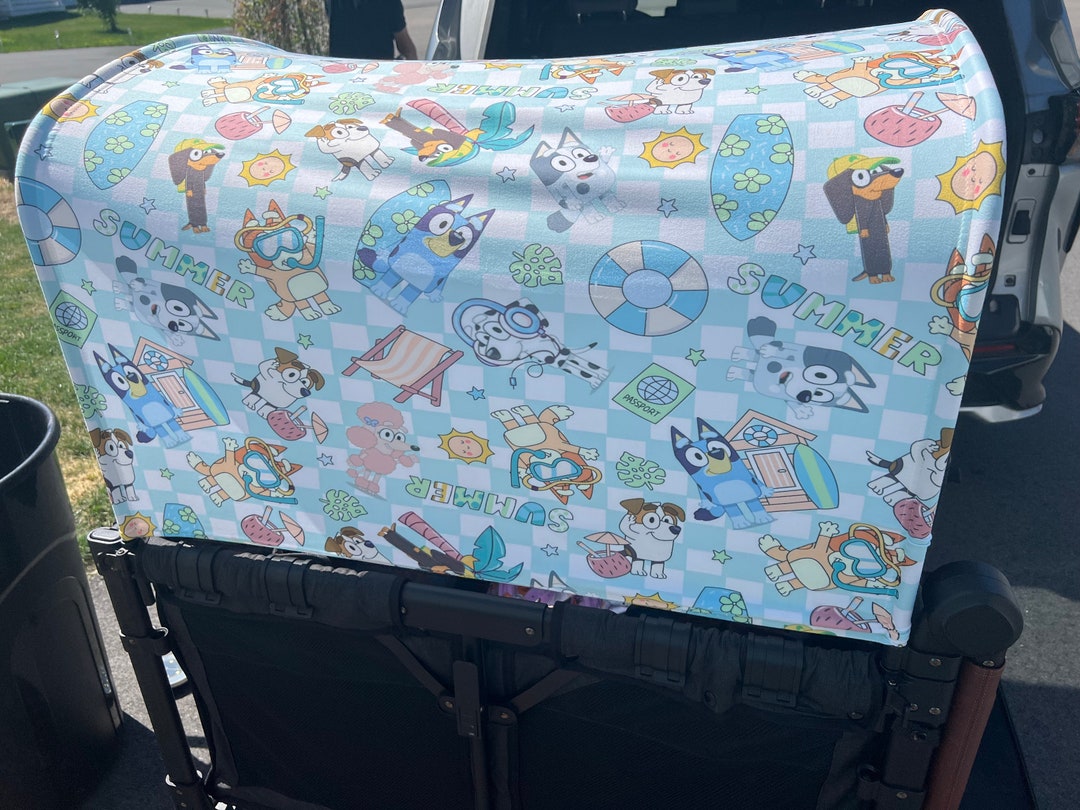 Ready to Ship! Wonderfold W4 Full Canopy Blue Dog - Etsy
