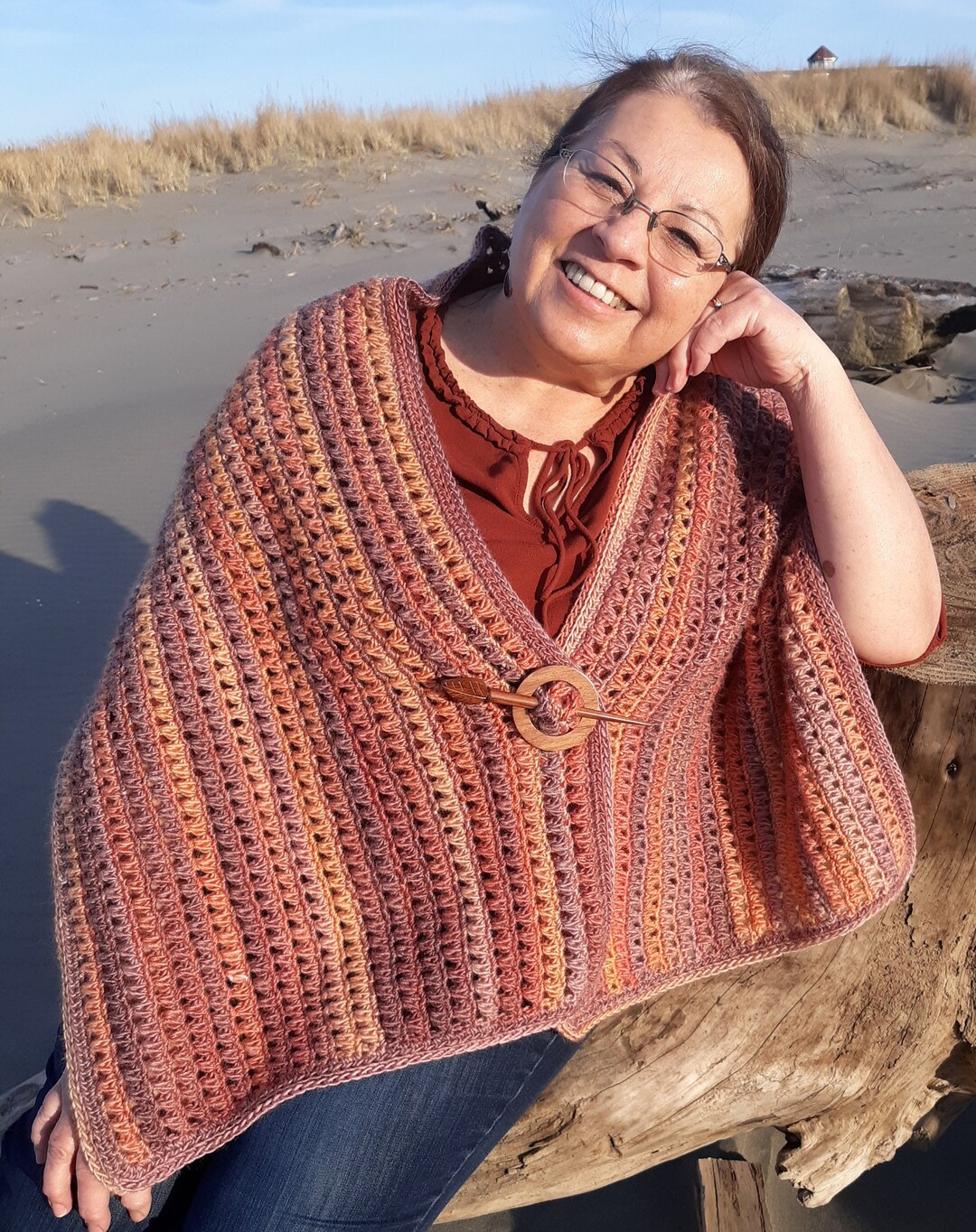 Wrapped in Love Shawl Crochet Pattern - Etsy