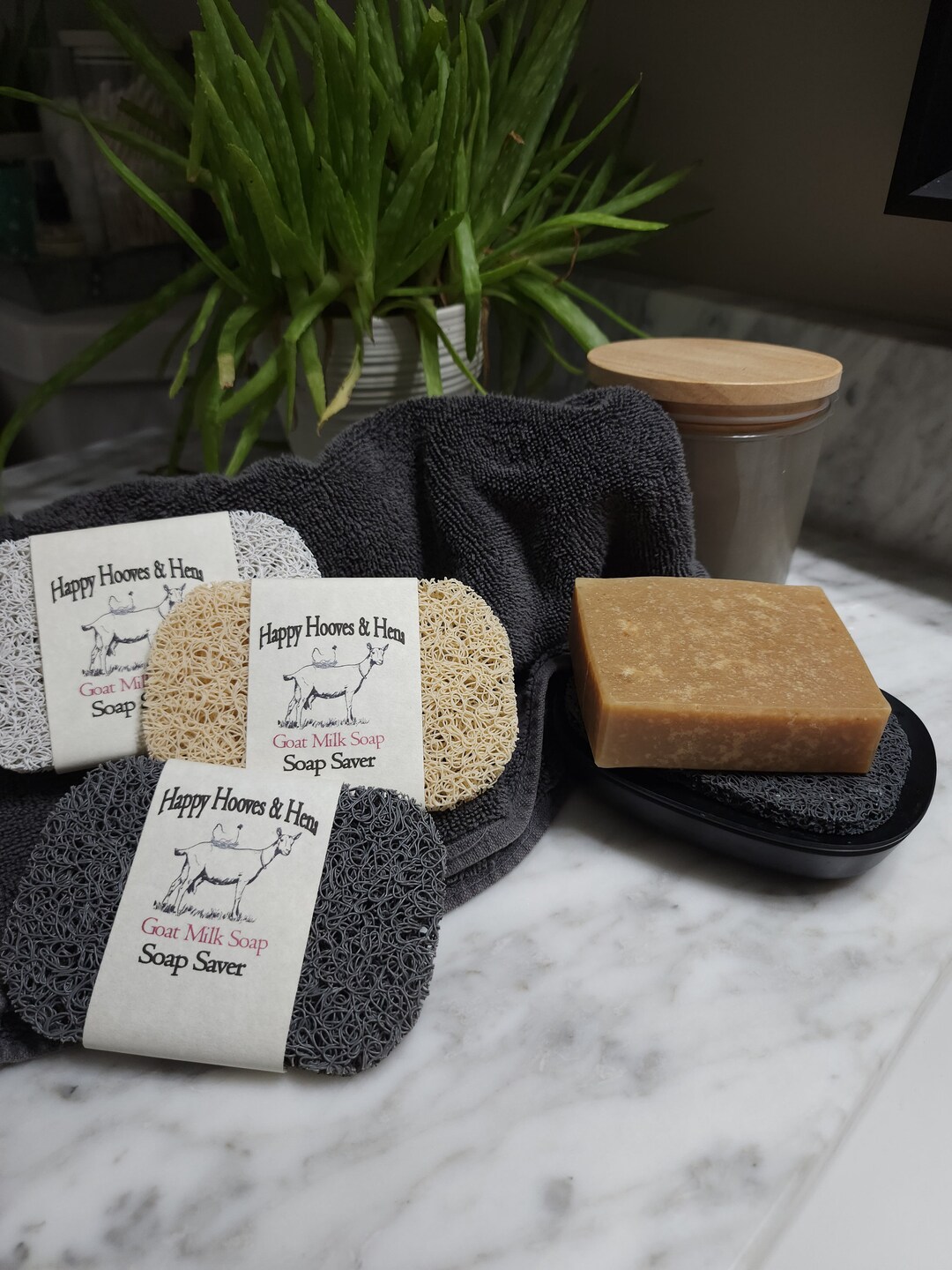 Recycled Plastic Soap Saver Pad: Eco-friendly Shower Tray - Etsy