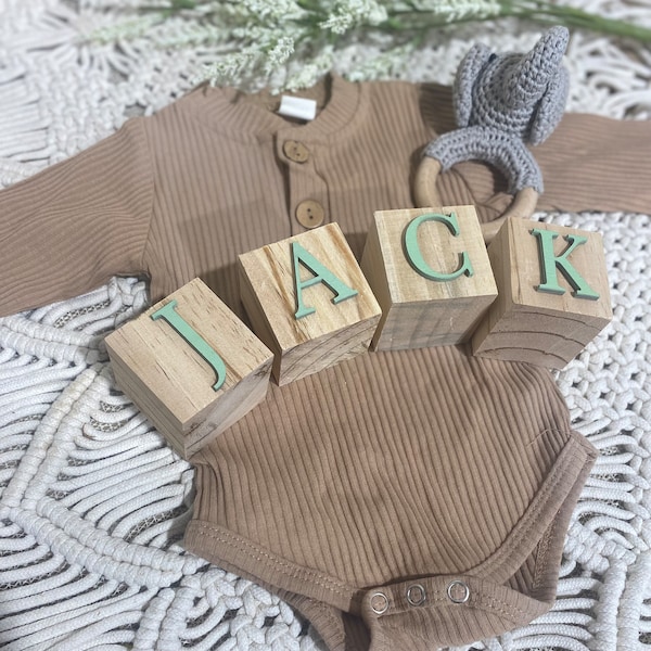 Wooden Blocks Decor - Etsy