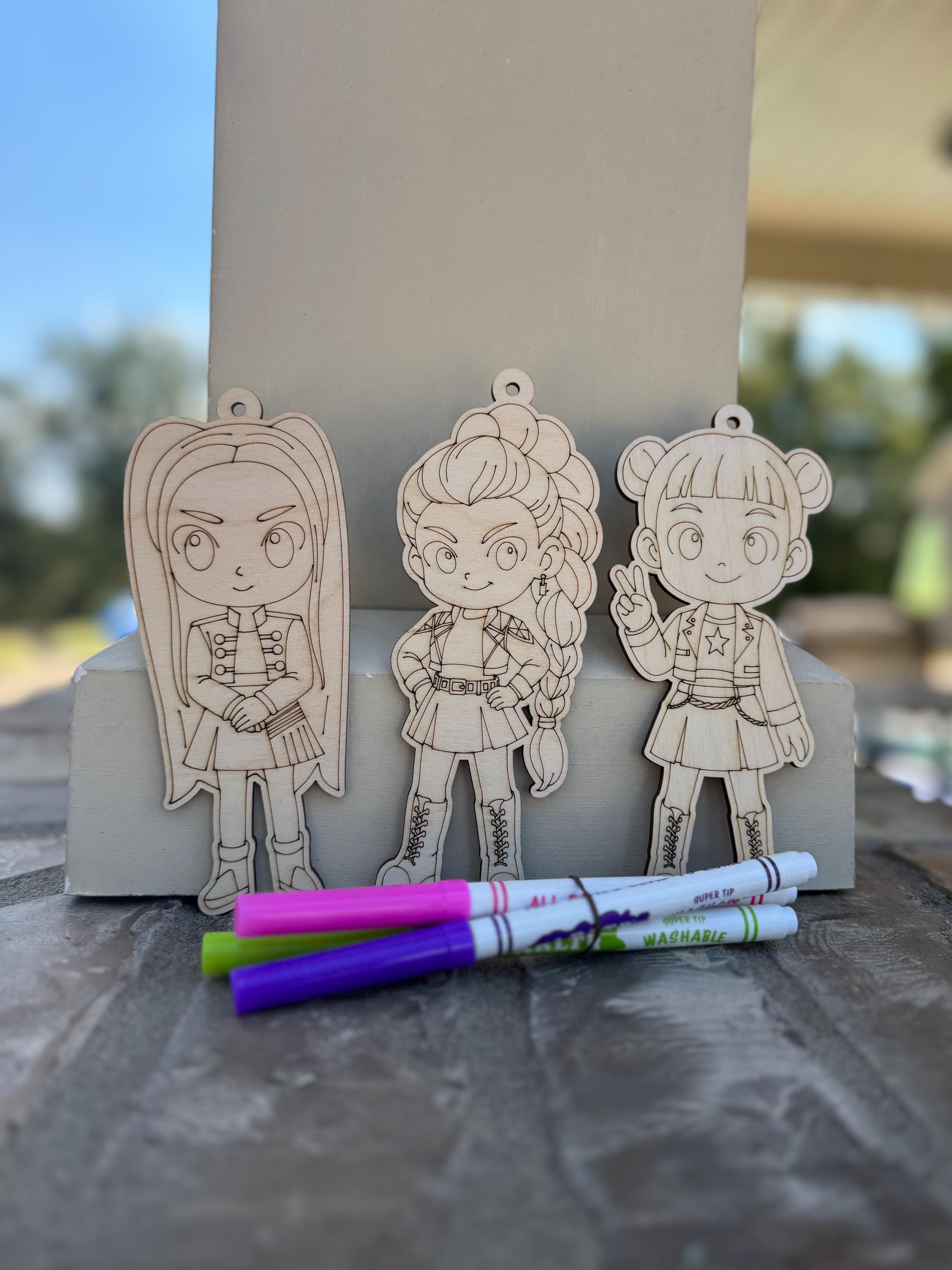 Kpop Demon Hunters Party Favors | Huntrix Craft | Kpop DIY - Etsy
