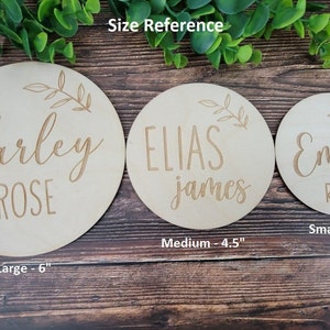 First Holiday Wooden Baby Milestone Disc Set (FOUR Double Sided Discs ...