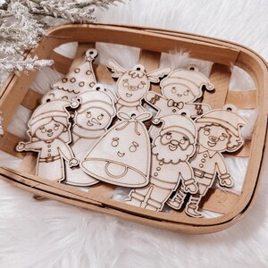 Class Set Christmas DIY Coloring Ornaments |teacher/ Student Christmas ...