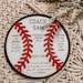 Personalized Baseball Coach Gift: Engraved Wooden Team Plaque - Etsy