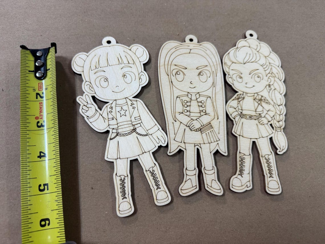 Kpop Demon Hunters Party Favors | Huntrix Craft | Kpop DIY - Etsy