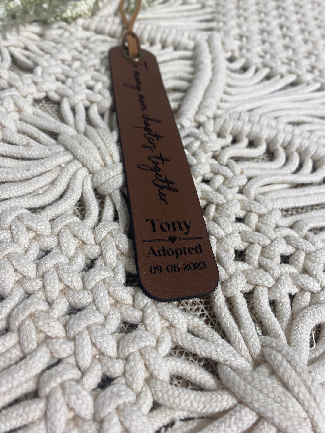 Personalized Adoption Bookmark | Custom Adoption Gift| Gotcha Day Gift ...