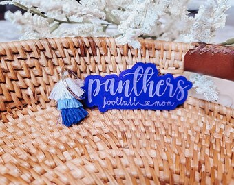 School Spirit Keychain - Etsy