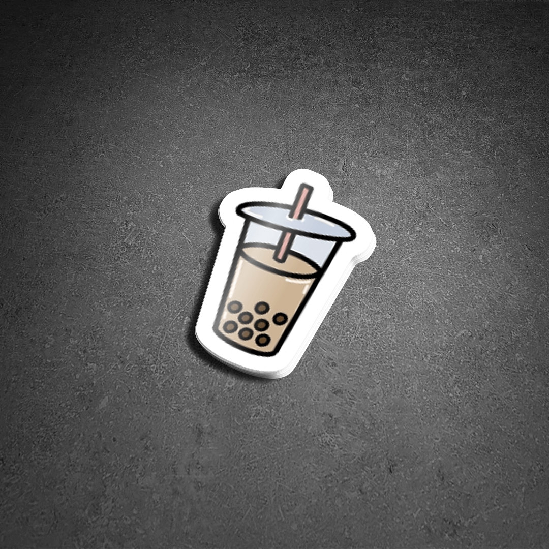Boba Milk Tea Sticker - Etsy