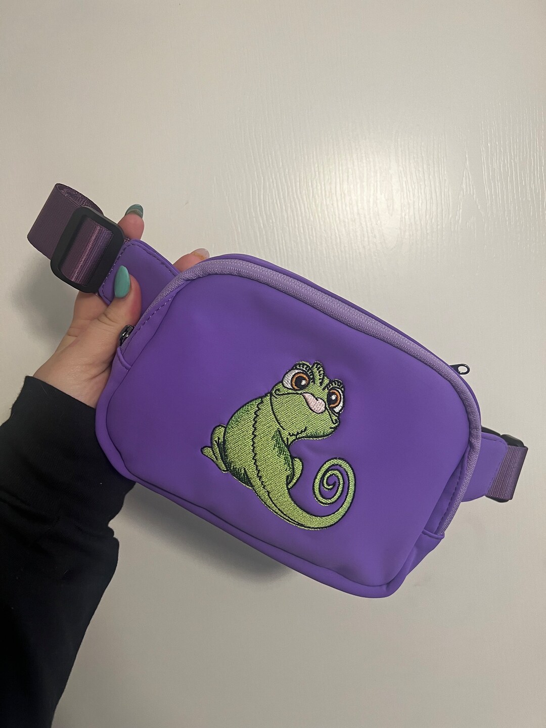 Pascal From Tangled Embroidered Fanny Pack - Etsy