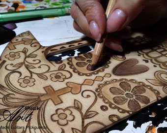 Copper Telecaster Pickguard - Etsy