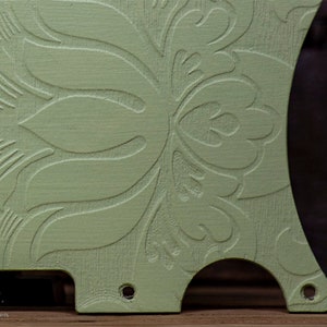 Telecaster Pickguard & Control Plate Set-of-2 – Mint Green Engraved ...