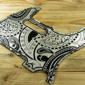 Aluminum Telecaster Pickguard Paisley Engraved and Hand - Etsy