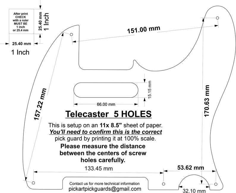 Unique 3D Telecaster Pickguard Set-of-2 Cream-golden Maple - Etsy