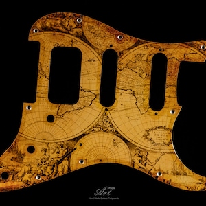 Stratocaster Professional II Pickguard HSS Strat Pickguard Anodized ...