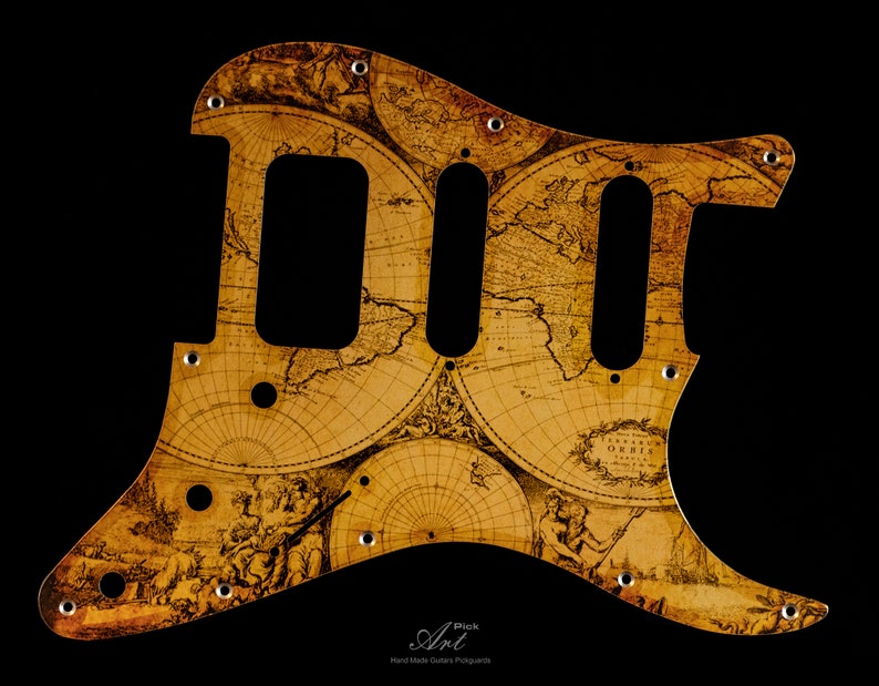 Stratocaster Professional II Pickguard HSS Strat Pickguard - Etsy