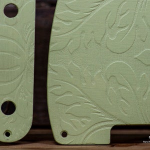 Telecaster Pickguard & Control Plate Set-of-2 – Mint Green Engraved ...