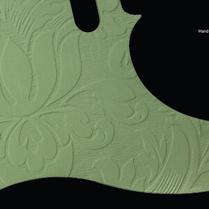 Telecaster Pickguard & Control Plate Set-of-2 – Mint Green Engraved ...