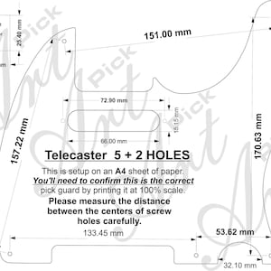 Telecaster Pickguard & Control Plate SET: Colorful Japanese Dragon ...