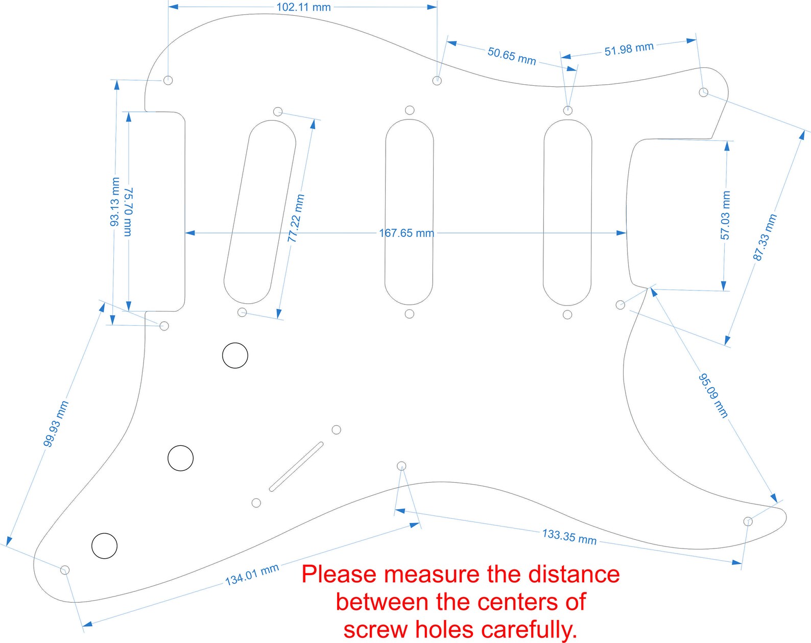 Embossed 3D SET Stratocaster Pickguard Strat SSS Silver-black - Etsy