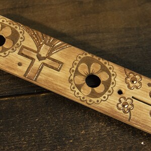 Engraved Telecaster Pickguard & Control Plate Hand Painted + Gilded ...