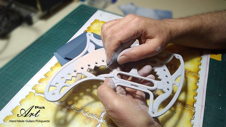 Engraved Telecaster Pickguard & Control Plate SET Unique - Etsy