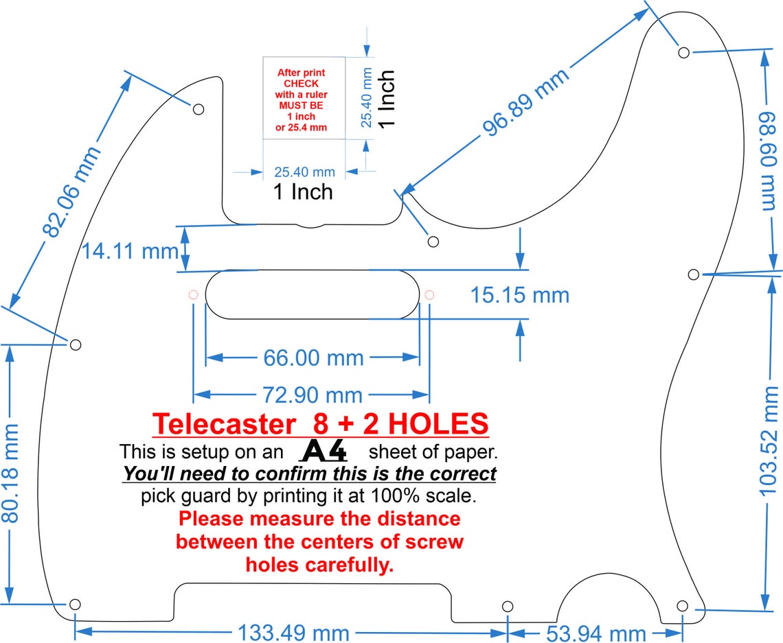 Telecaster Pickguard & Control Plate SET: Colorful Japanese Dragon ...