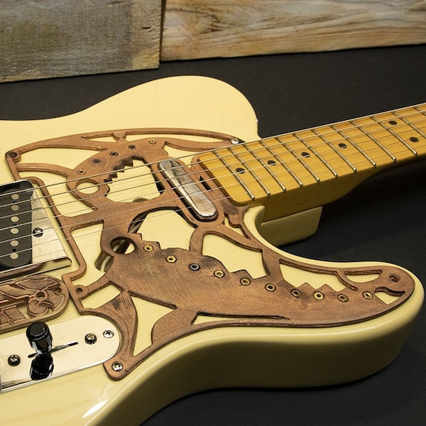 Telecaster Copper Control Plate - Etsy