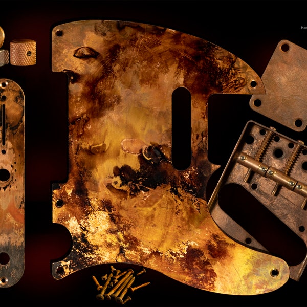 Copper Telecaster Pickguard - Etsy